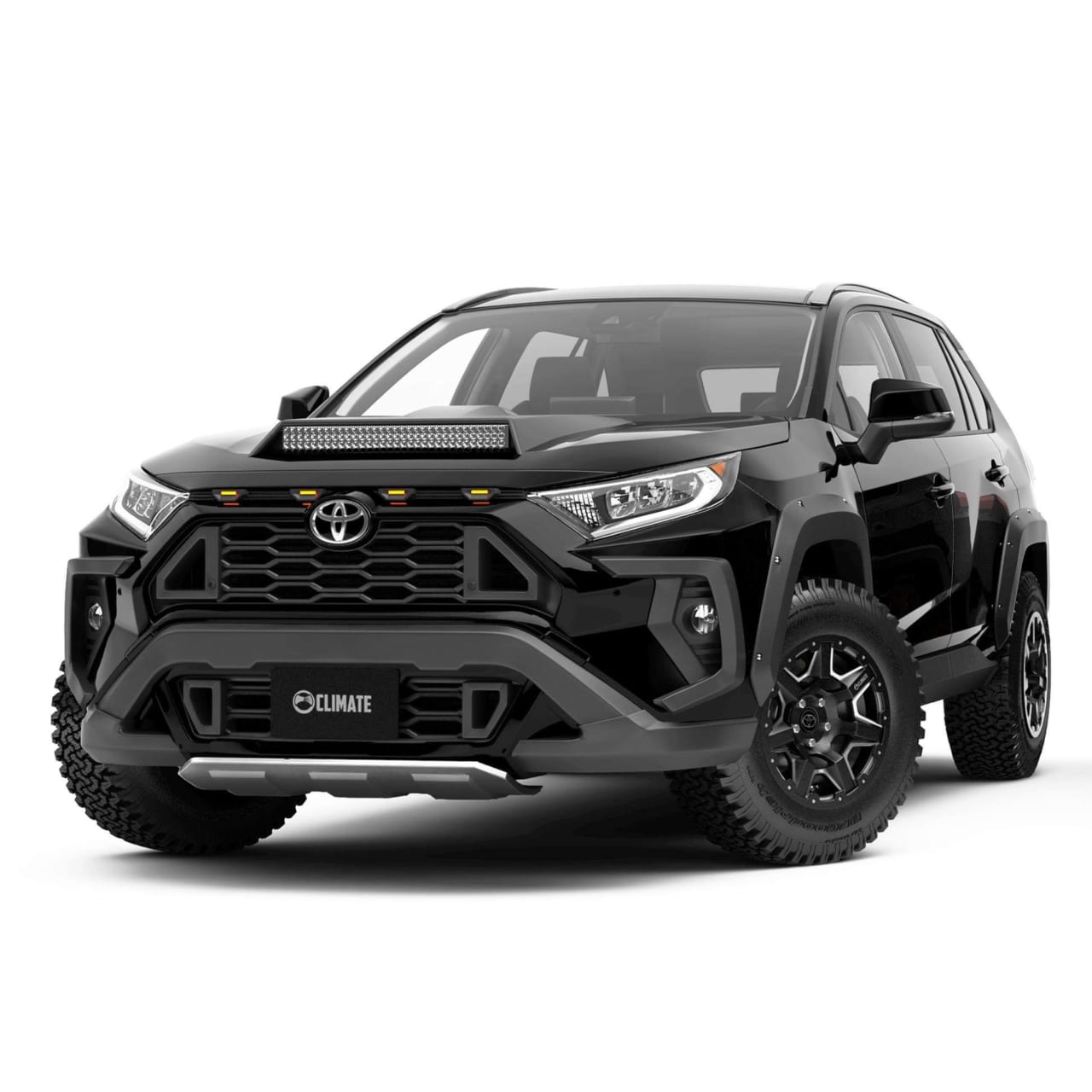 【エアロCGスクープ!!!!】こんなRAV4渋すぎる!! SUVカスタムに強いクライメイトがオン／オフ2つのボディキッ | ニコニコニュース